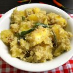 Sri Lankan Gaslabu Mallum (Raw Papaya with Grated Coconut) - Food Corner